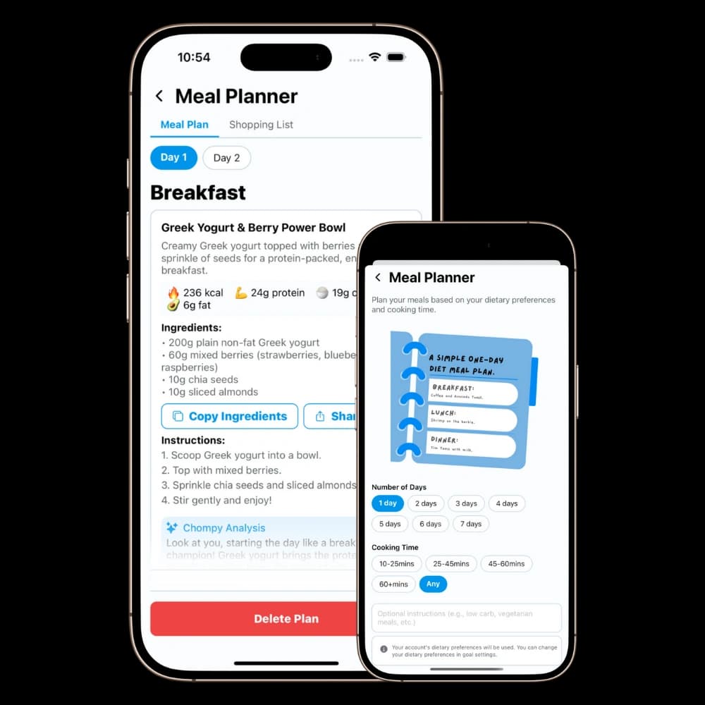 Chompy - Your AI Nutrition Coach